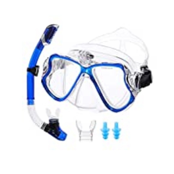 Swim | Snorkeling Set For Adults Snorkel Mask With Ventilation Pipe ...
